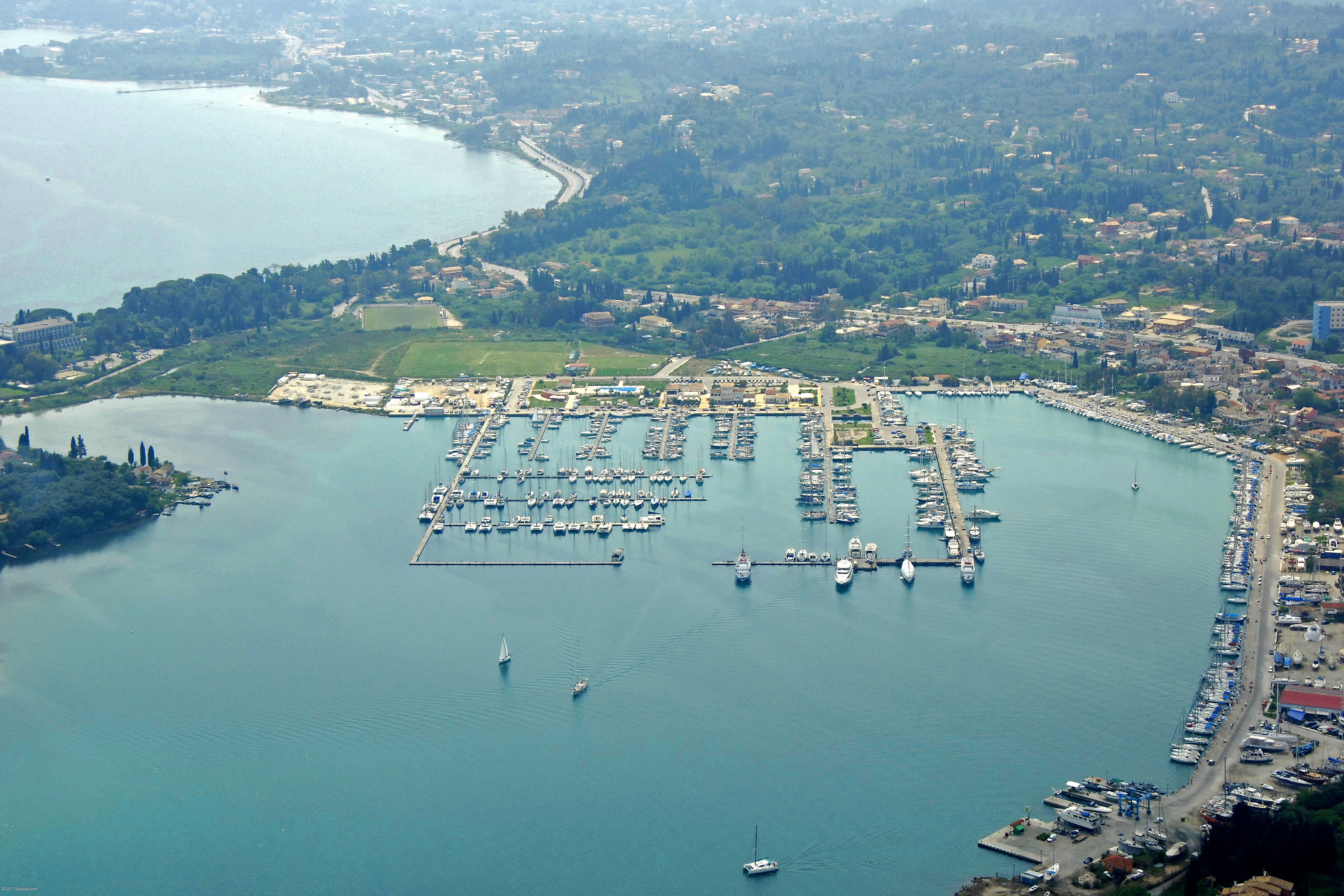 Gouvia Marina in Tzavros, Corfu, Greece - Marina Reviews - Phone Number ...