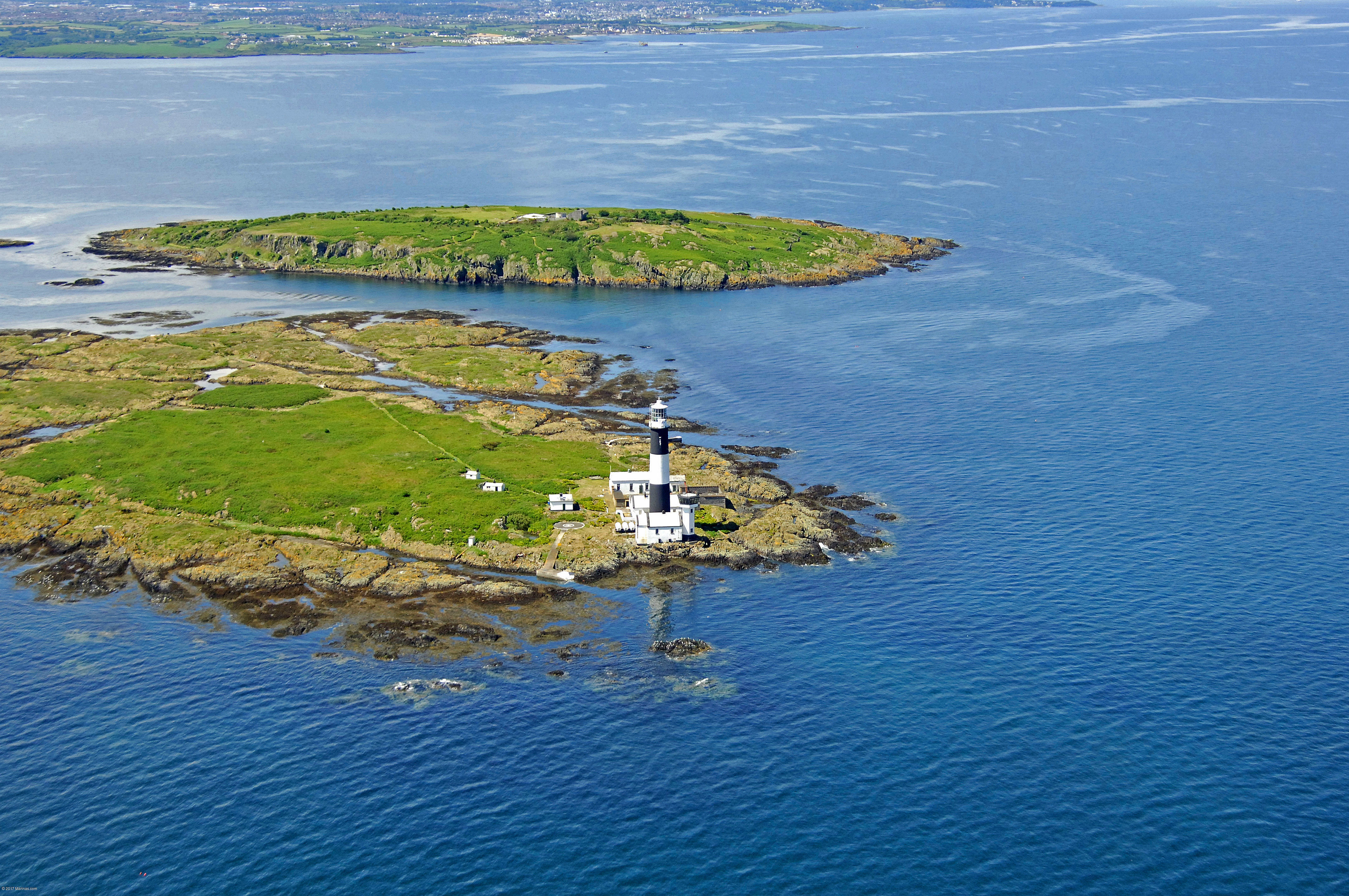 Mew Island Light Lighthouse in Donaghadee, NI, United Kingdom ...