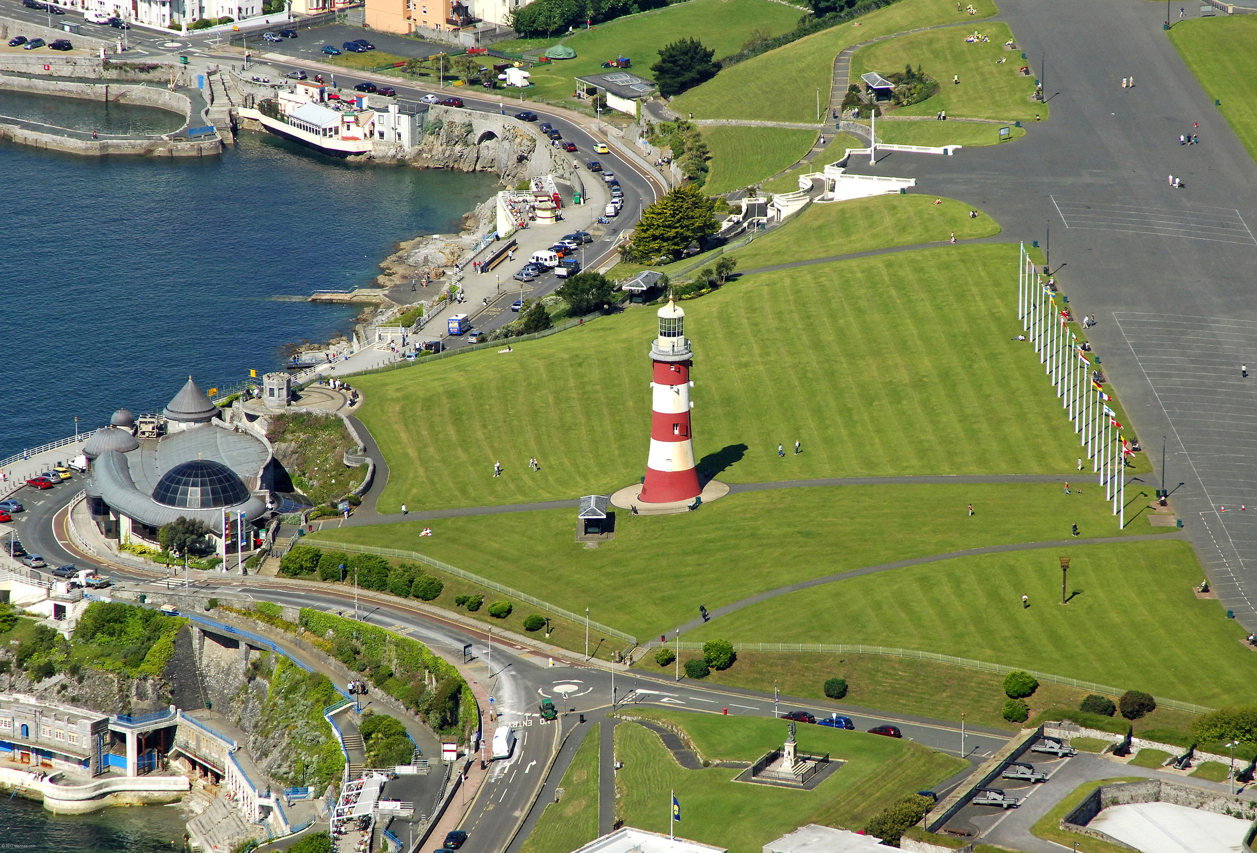 Eddystone Light (Smeaton Tower) Lighthouse in Plymouth, GB, United ...