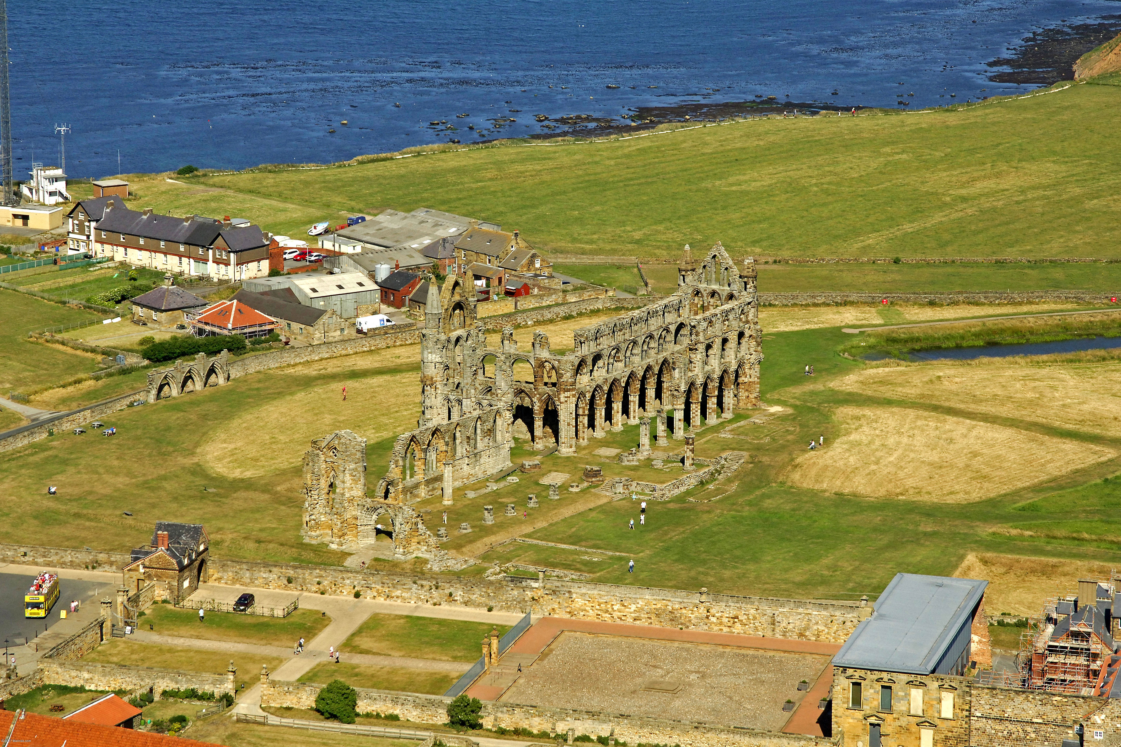 Whitby Abbey Landmark in Whitby, GB, United Kingdom - landmark Reviews ...