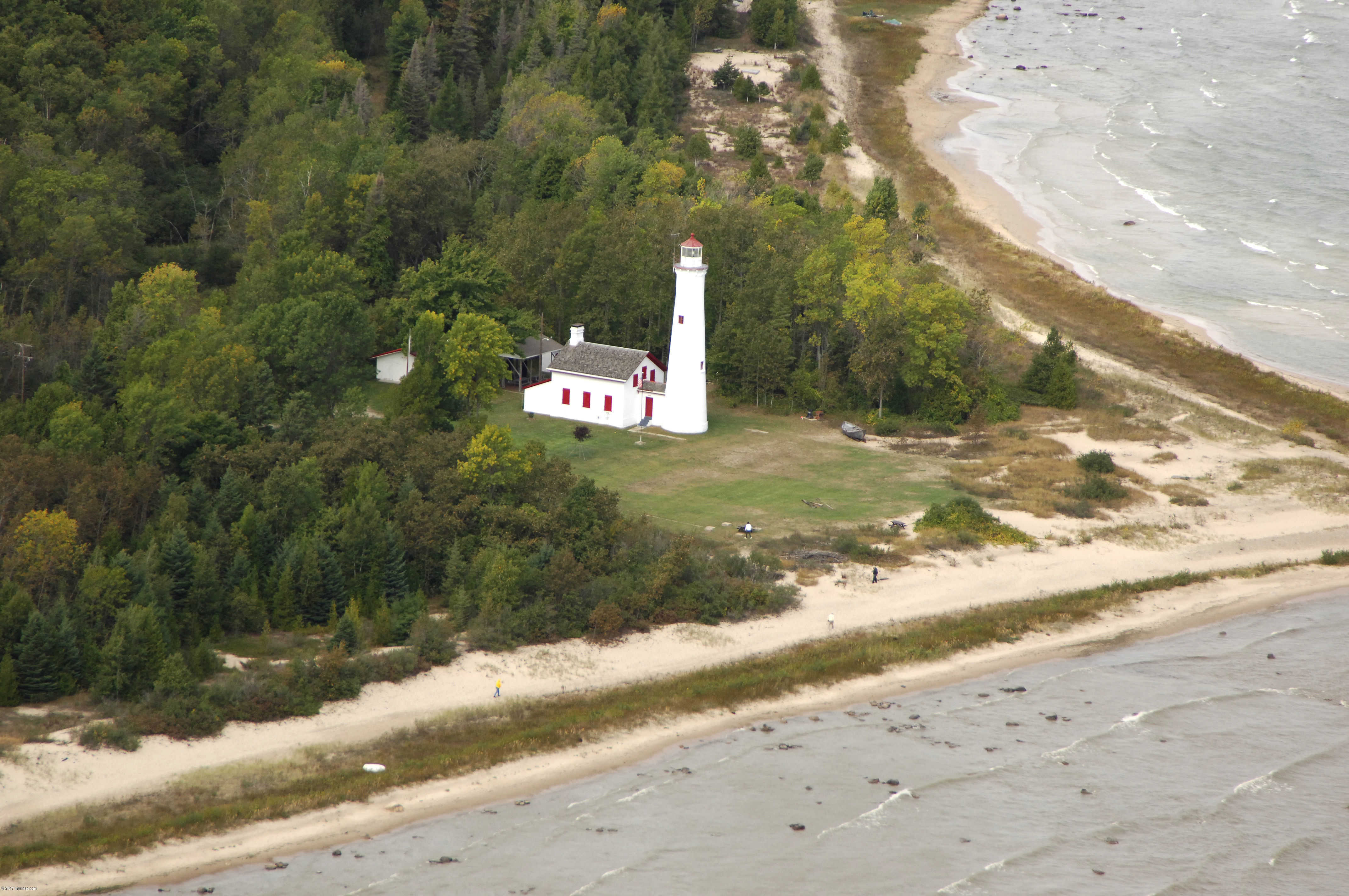 Sturgeon Point Lighthouse in Harrisville, MI, United States ...