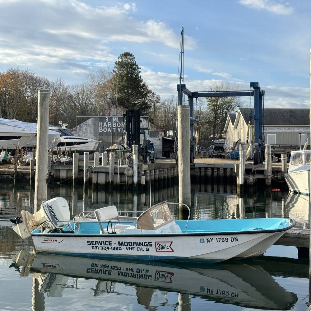East Hampton Three Mile Harbor Marinas and Moorings slip, dock, mooring ...