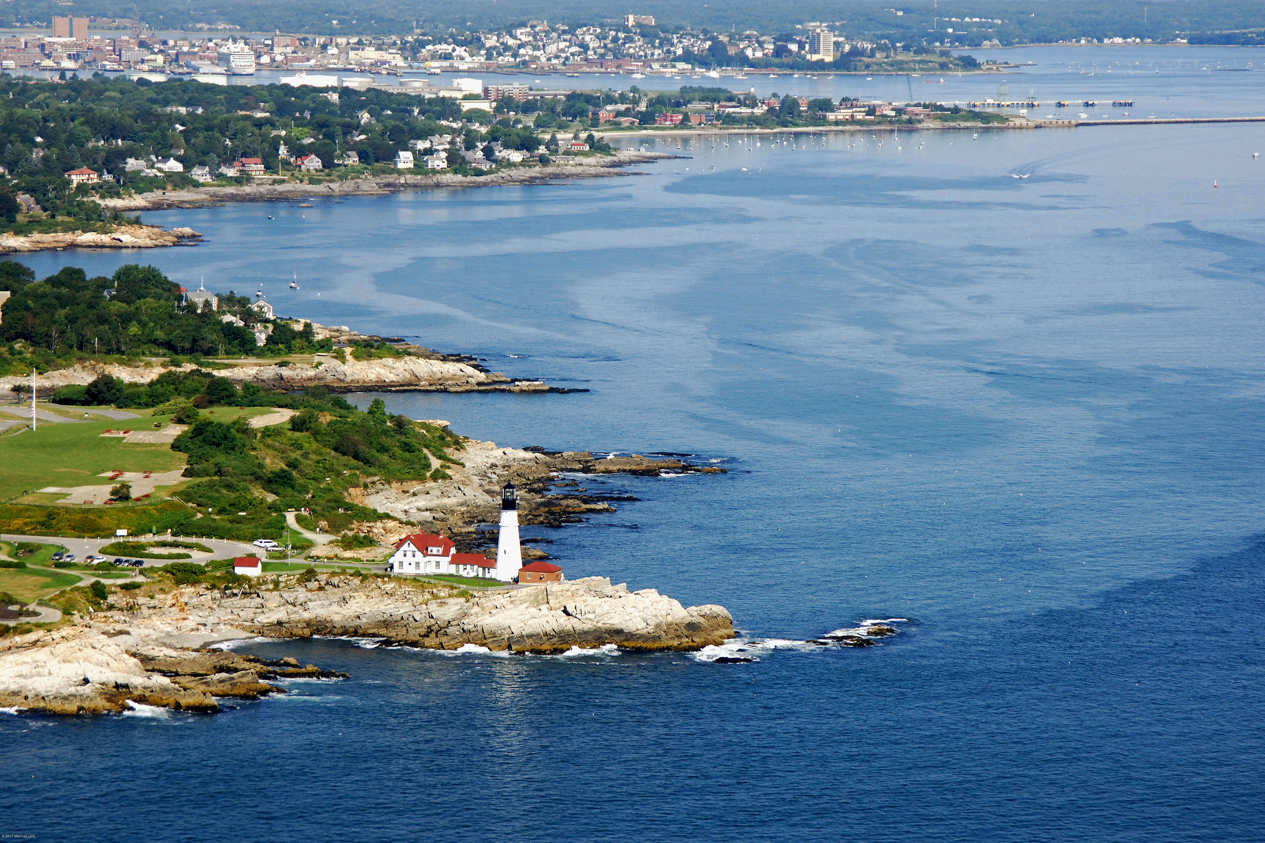 Portland Head Lighthouse in ME, United States - lighthouse Reviews ...