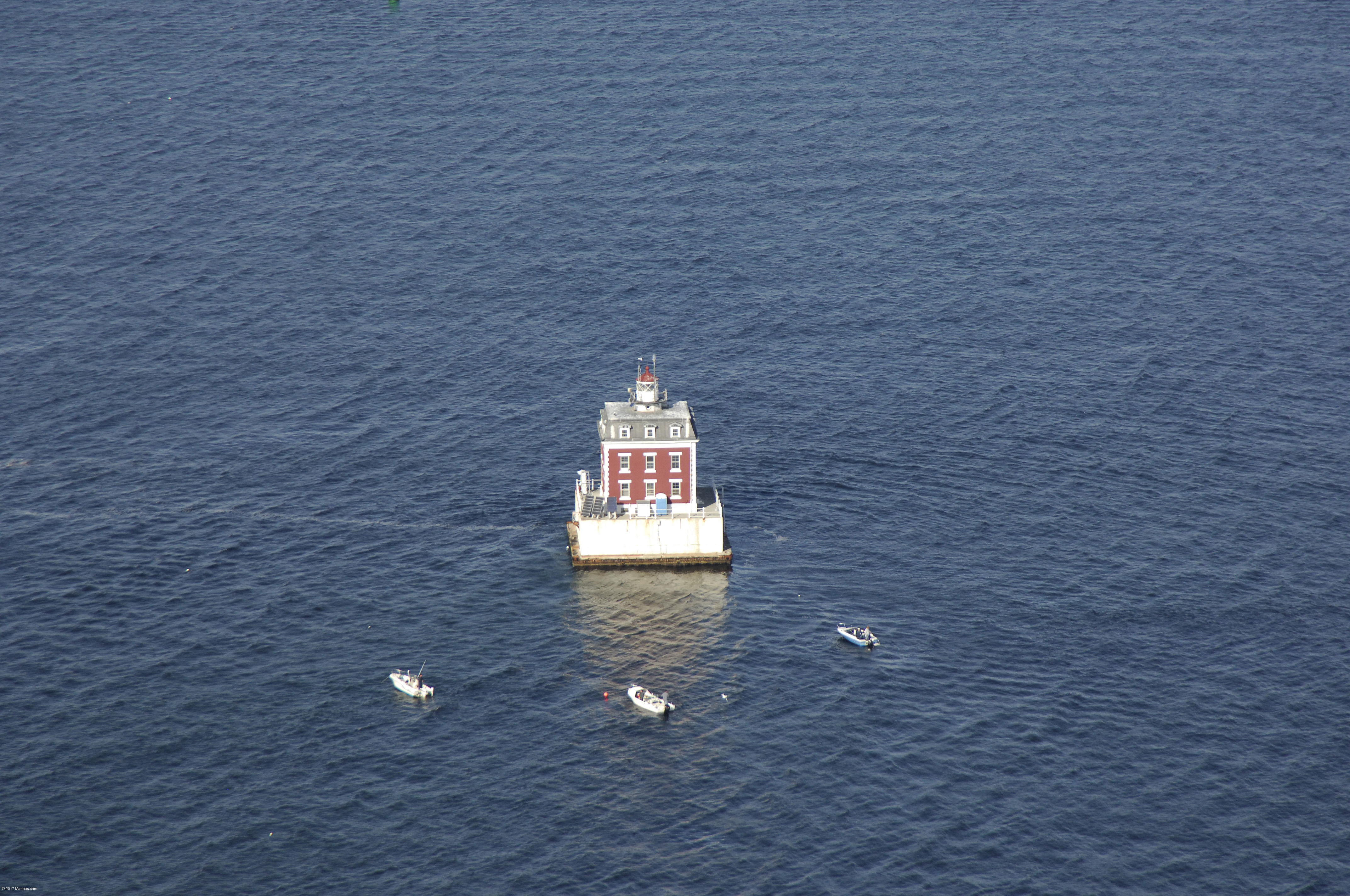 New London Ledge Lighthouse in New London, CT, United States ...