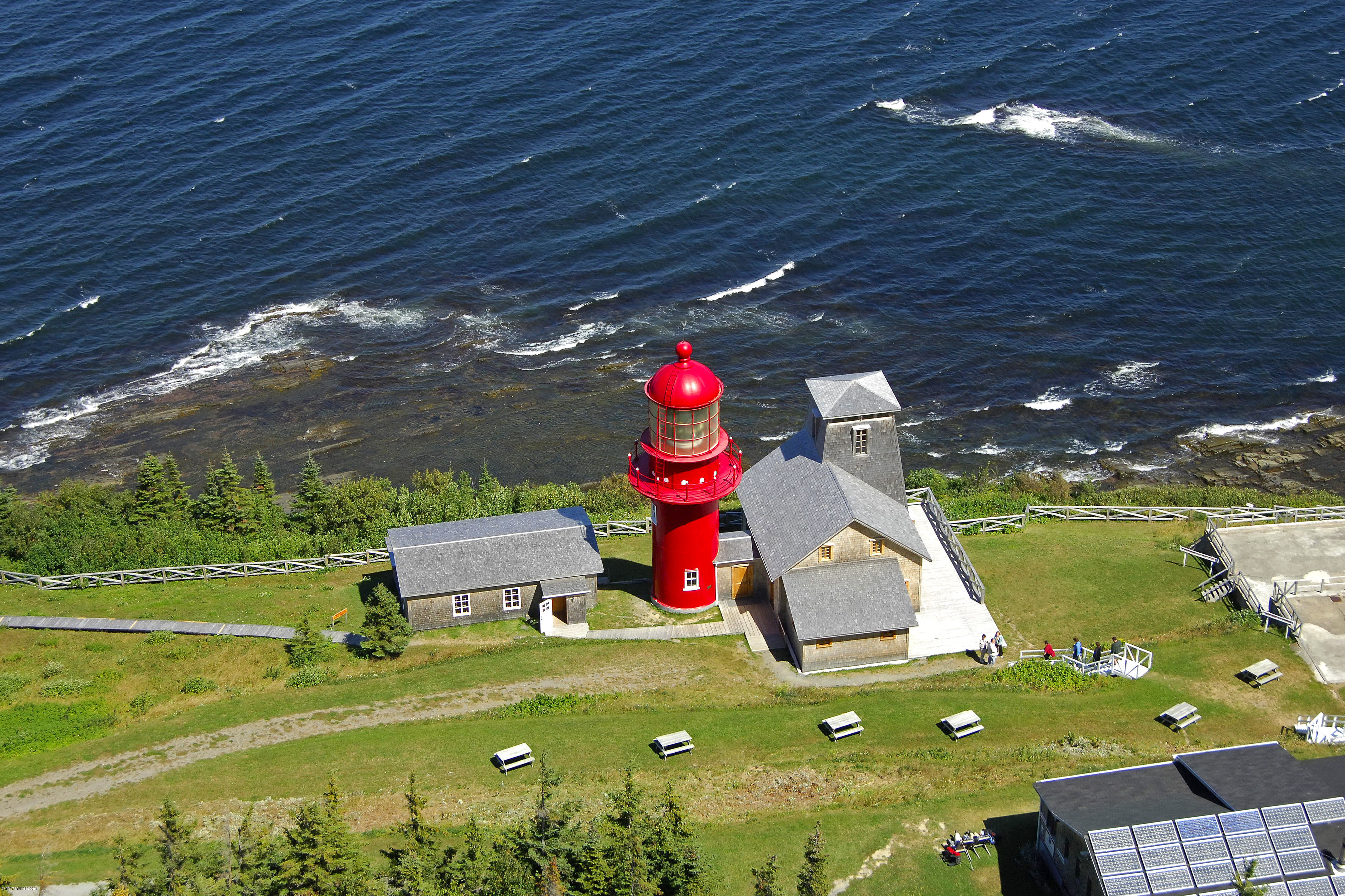 Point Renommee Lighthouse in Cloridorme, QC, Canada - lighthouse ...