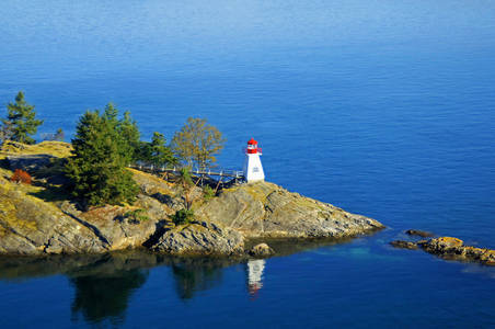 Portlock Point Light Lighthouse in Port Washington, BC, Canada ...