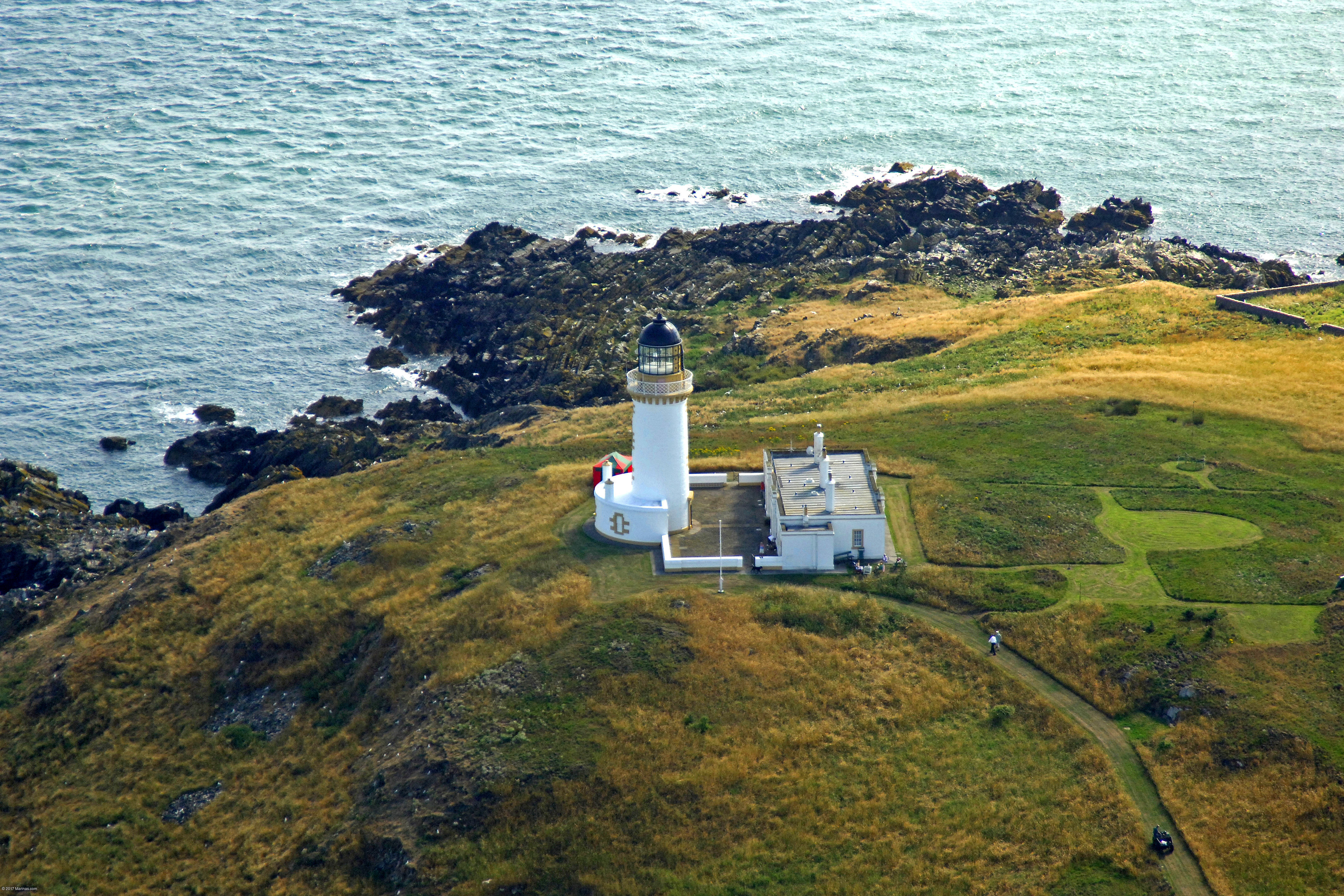 Little Ross Light Lighthouse in Kirkcudbright, SC, United Kingdom ...