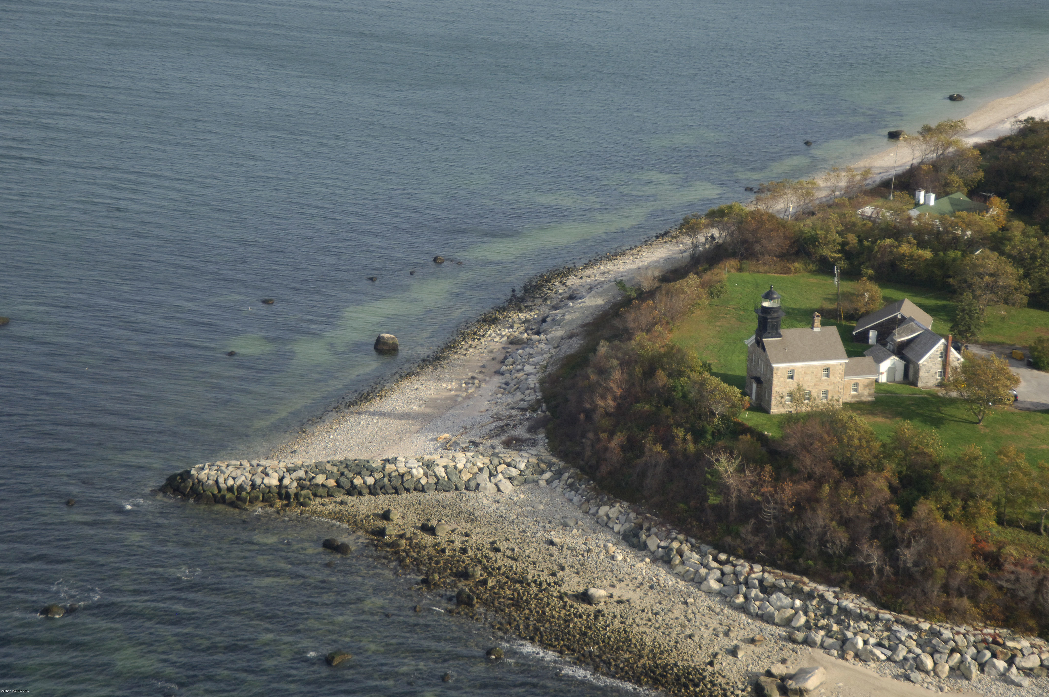 Old Field Point Light (Old Field Light) Lighthouse in Old Field, NY ...