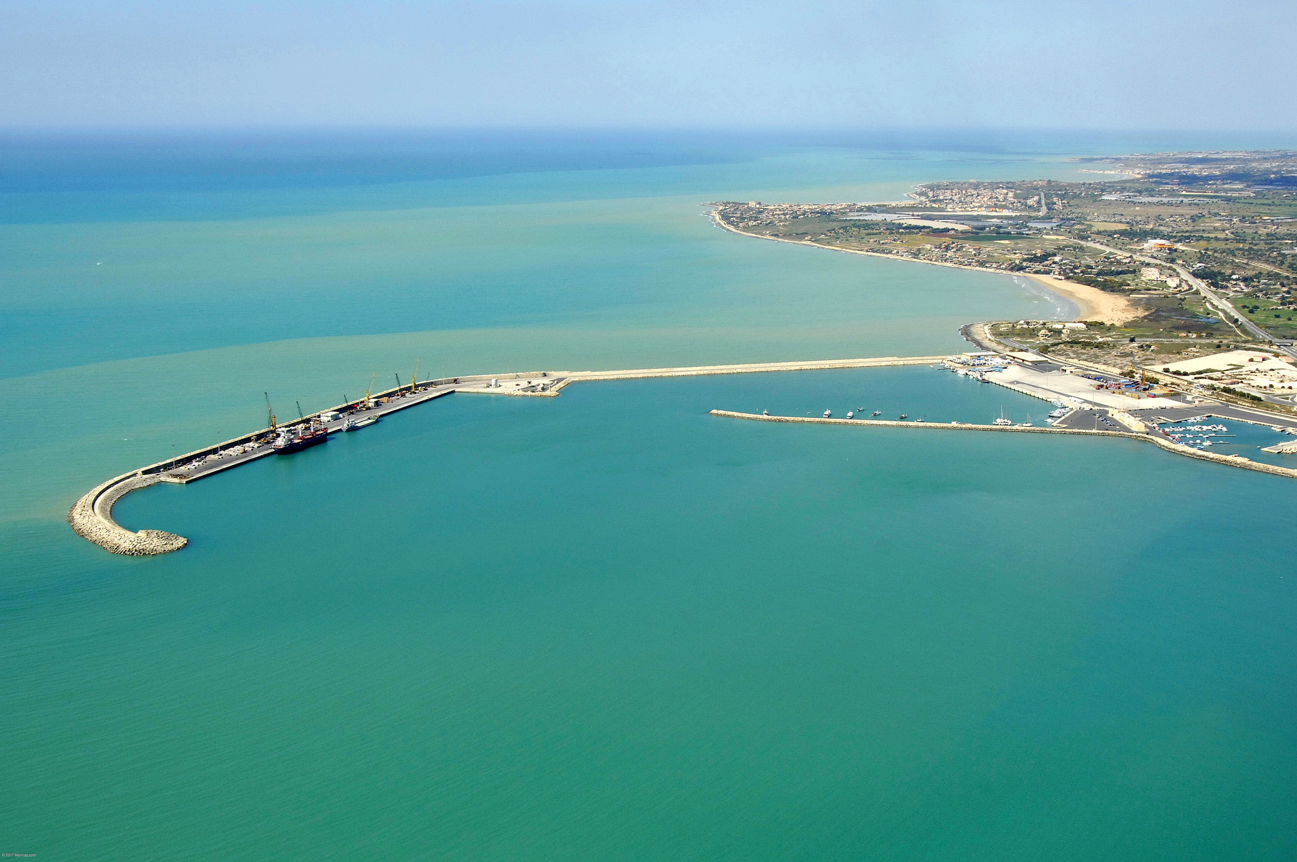 Pozzallo Porto Commerciale Marina in Pozzallo, Sicily, Italy - Marina ...