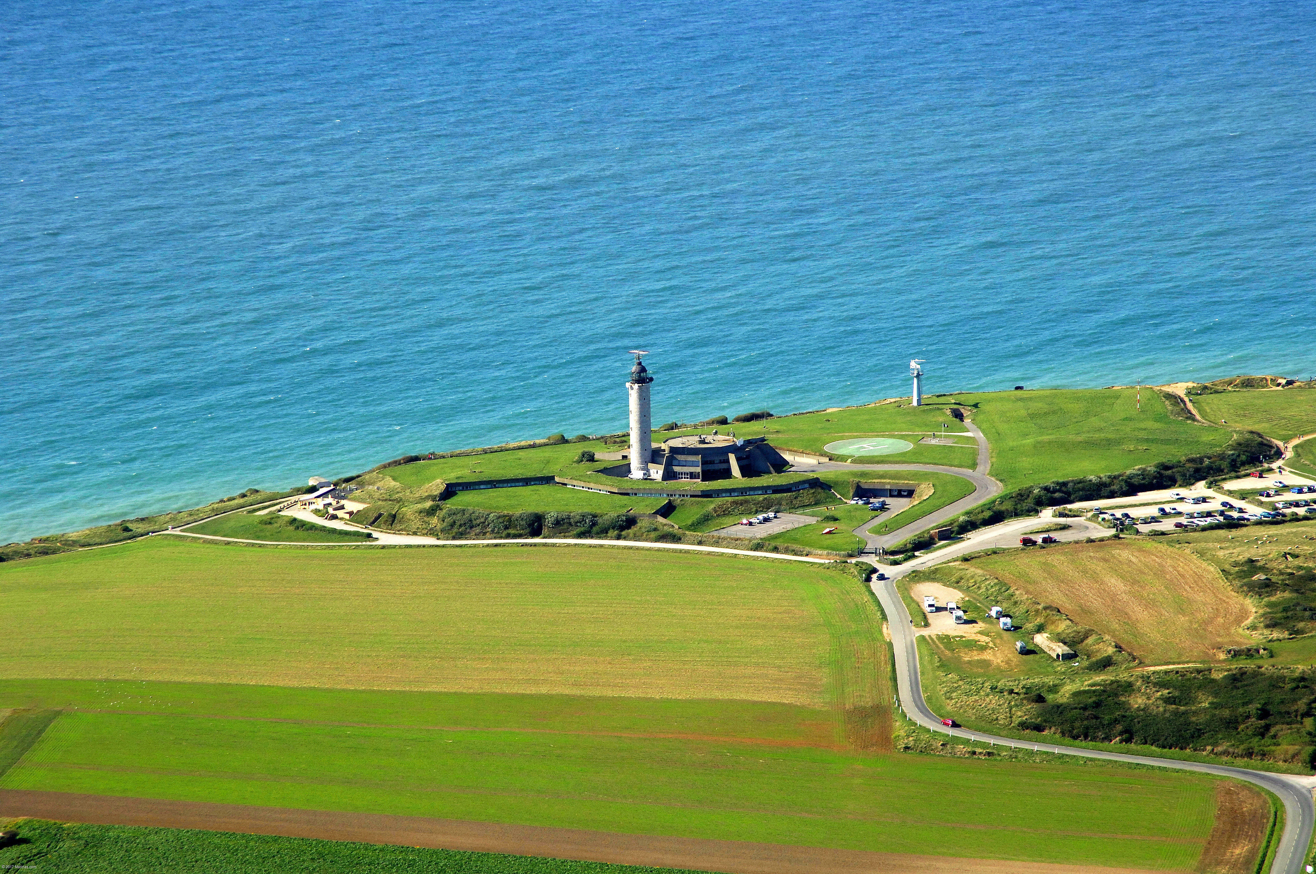 Cap Gris Nez Lighthouse in Cap Gris Nez, Norde-Pas-De-Calais, France ...